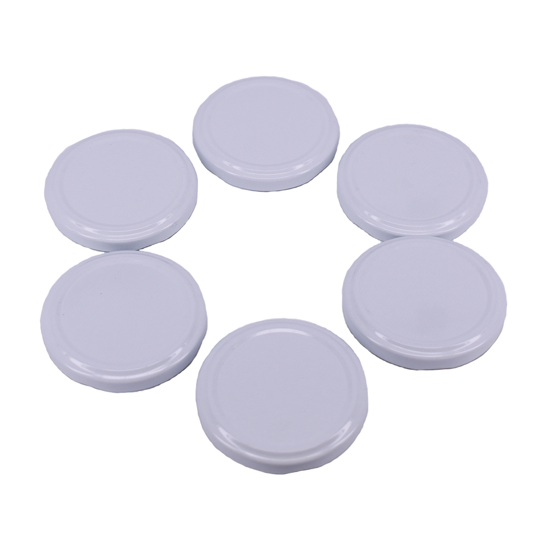 Nutley's 63mm White Jam Jar Lids – Nutley's Kitchen Gardens